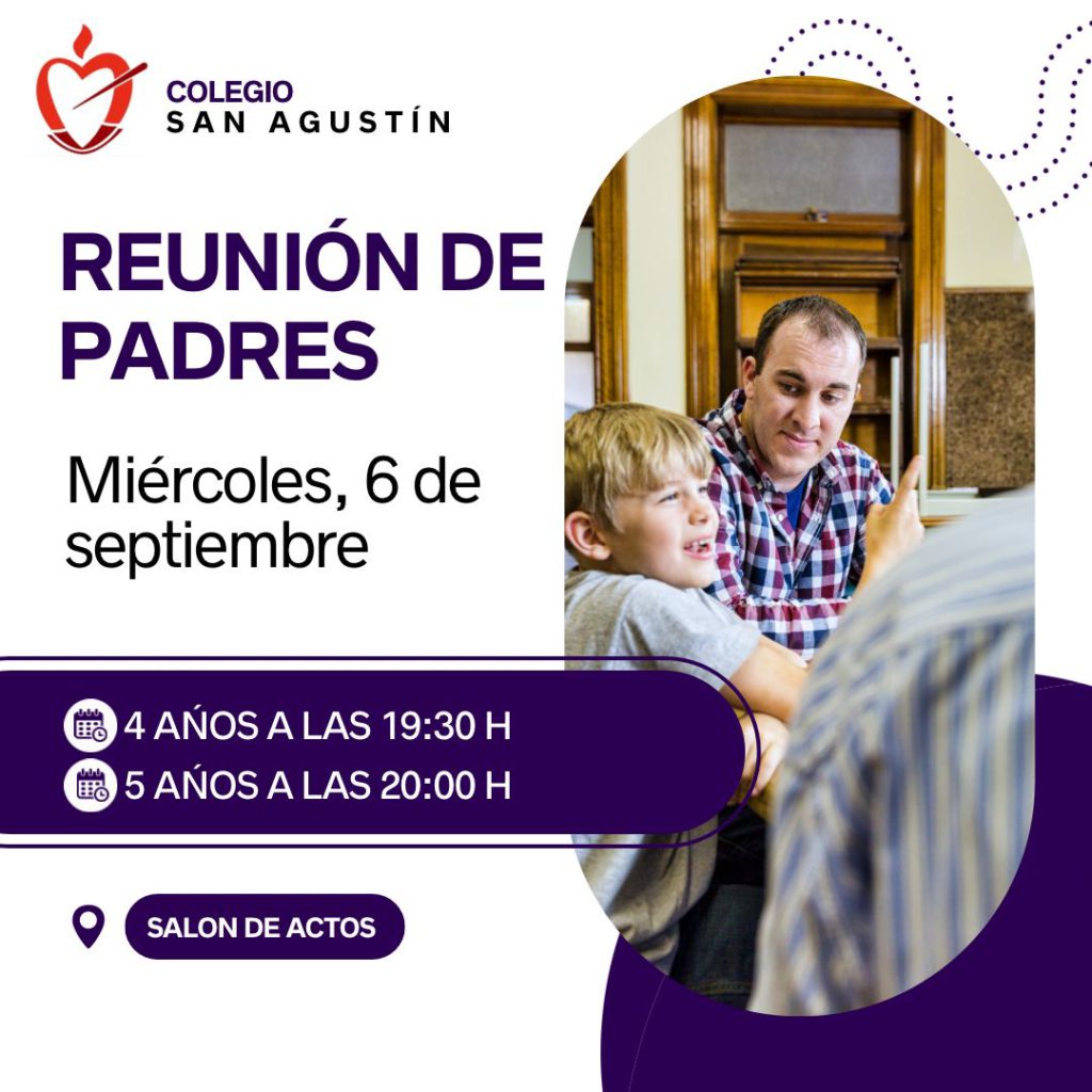 Reuniones de padres - Colegio San Agustín